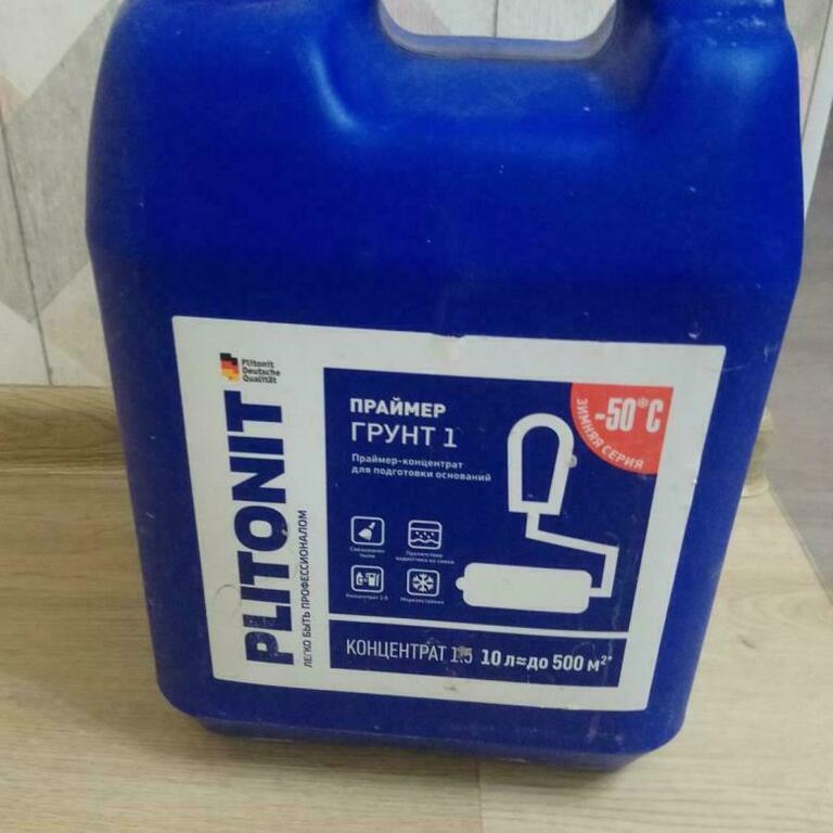 Грунт Plitonit 1 10 л концентрат 1:5 — купить в Петровиче в Санкт ...