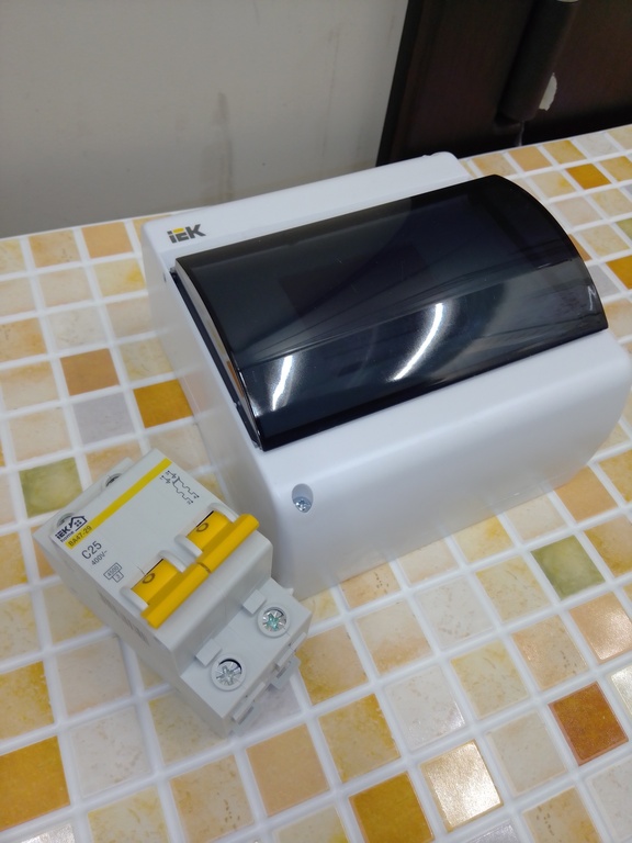 Автоматический выключатель IEK ВА 47-29 (MVA20-2-025-C) 2P 25А тип С 4,5 кА 400 В на DIN-рейку ...