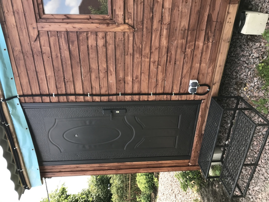 Розетка Makel 36064206 двойная открытая установка серая с заземлением IP55 блок с ...